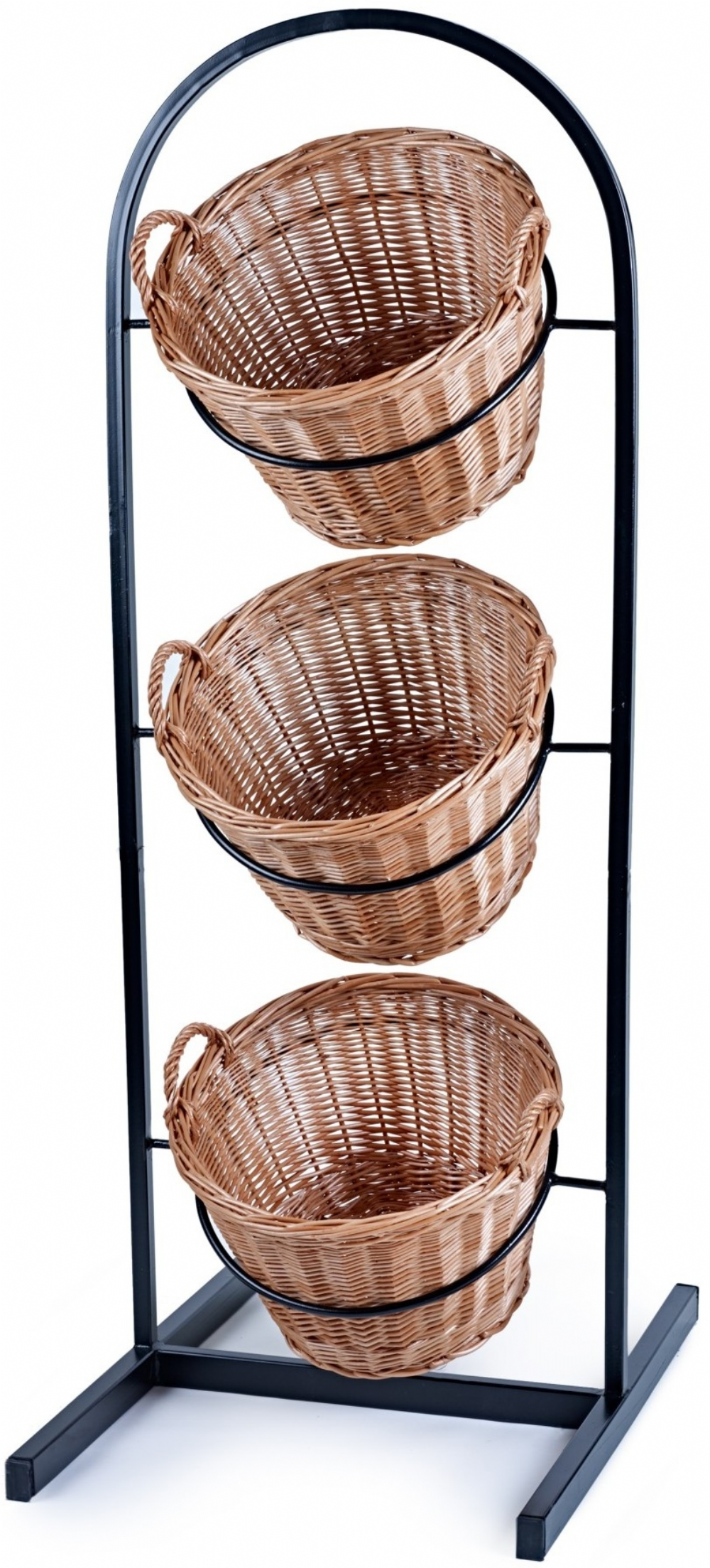 GADSBY 3 Tier Wire Display Stand With Baskets | Holleys Fine Foods